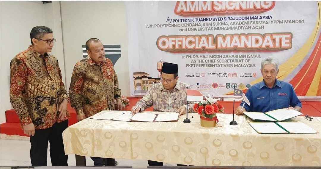 Unmuha Lakukan MoU dengan Politeknik Syed Sirajuddin Malaysia – LOGIS.ID
